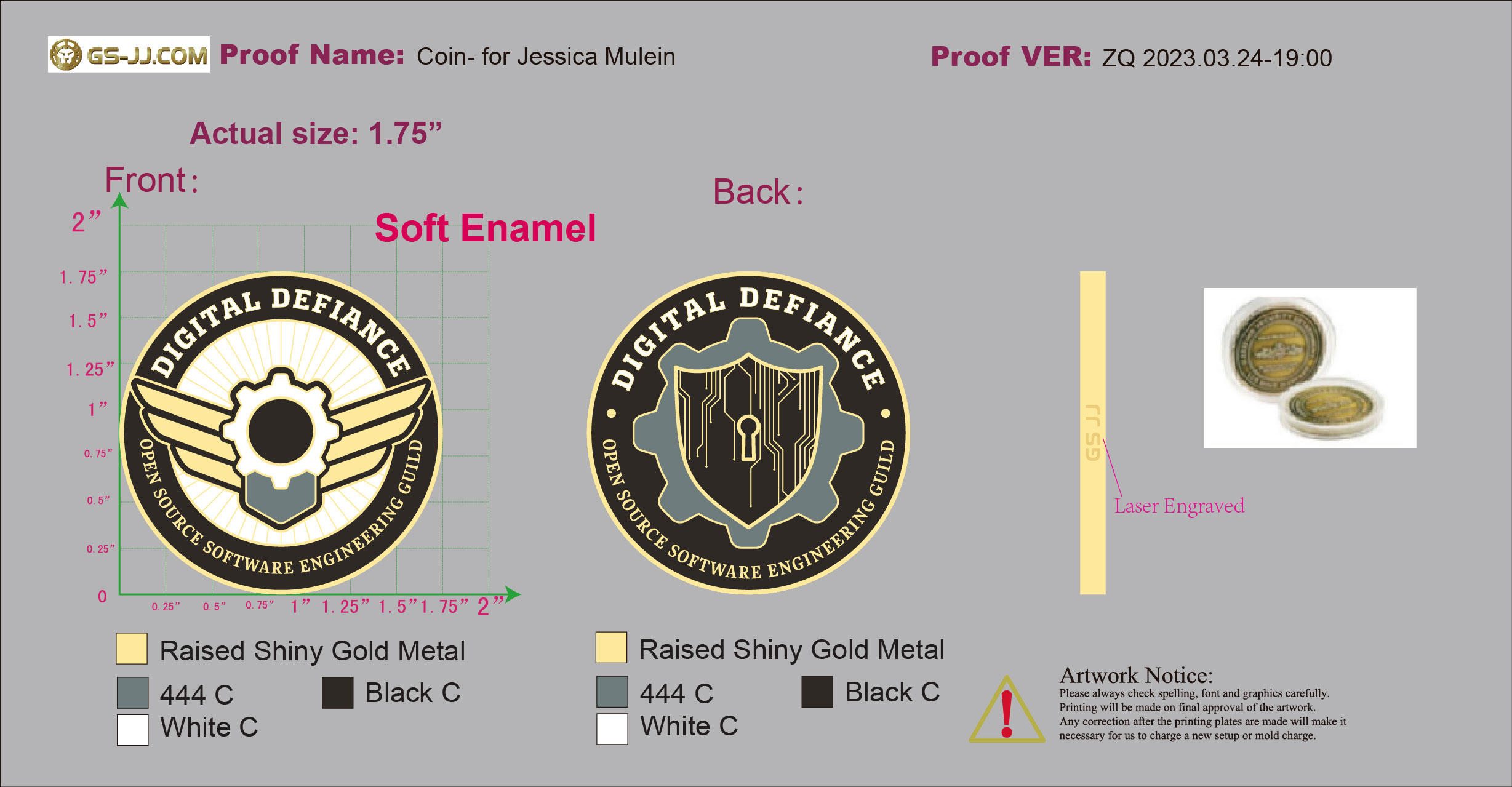 Challenge Coins – DigitalDefiance.org